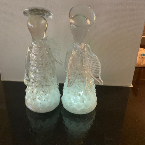 Pier 1 | Accents | Pier Crystal Angels | Poshmark